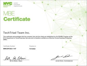 TechTriad: Elevating Excellence with MBE Certification